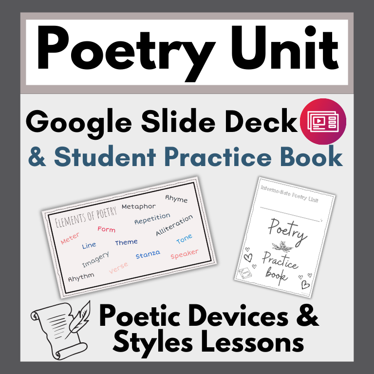 Complete Poetry Unit – Reading Rev