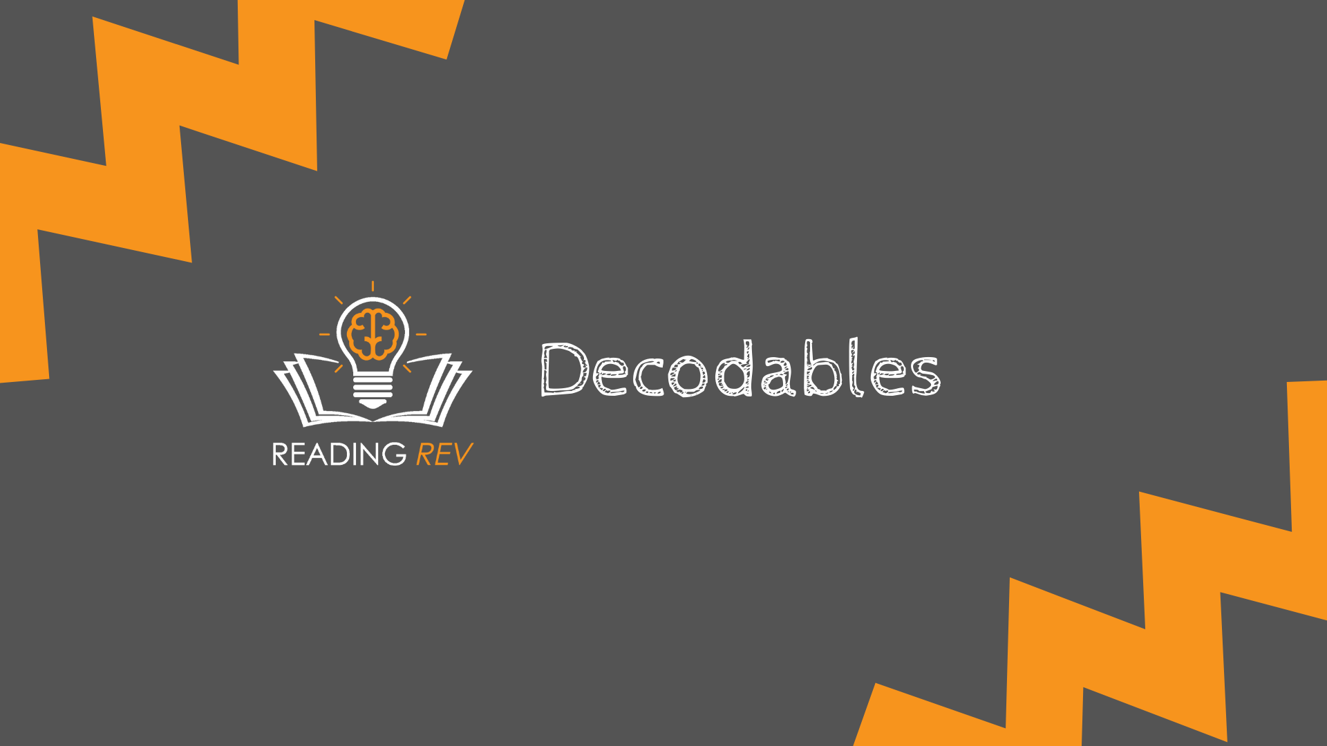 Decodables – Reading Rev