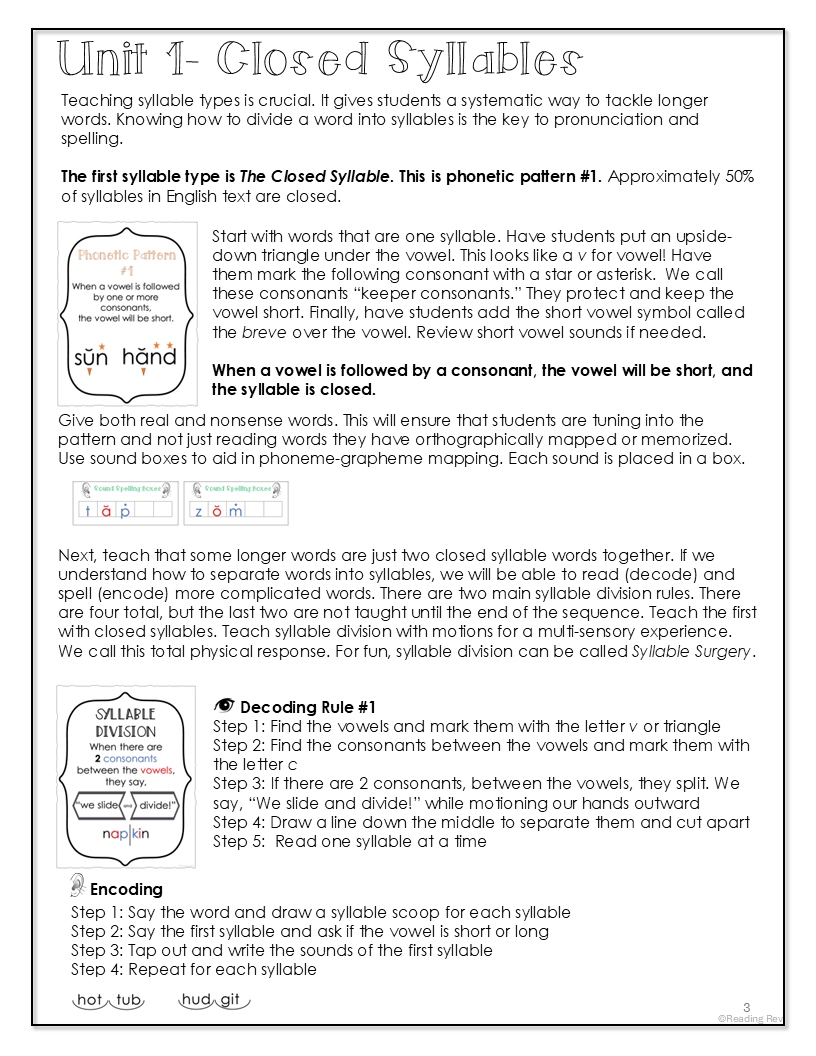Full-Color Printed Teacher Talk Manual – Reading Rev